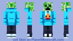 Nibbles Grass Block Skin Minecraft Skin