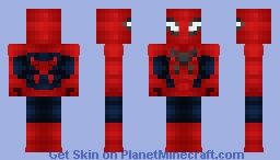 Raimi Spider-Man | Red Suit Minecraft Skin