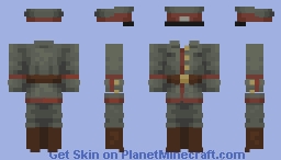 Imperial German Officer {WWI} Minecraft Skin