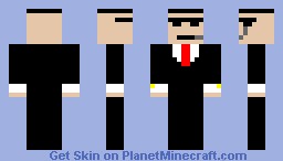 Secret Agent Minecraft Skin