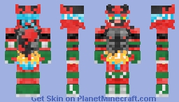 Pokémen - Urshifu-S (v1.1) Minecraft Skin
