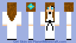 Karate Master - Girl Minecraft Skin