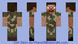 steve us army Minecraft Skin
