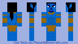 navi from avatar Minecraft Skin