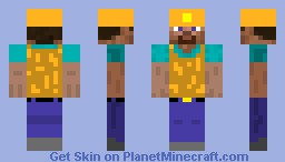 Miner Steve Minecraft Skin