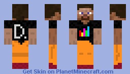 Deezer Music Fan Minecraft Skin