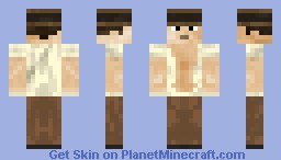 Indiana Jones Minecraft Skin