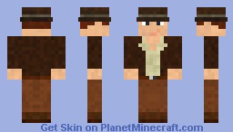 Indiana Jones Minecraft Skin