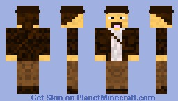 Indiana Jones Minecraft Skin