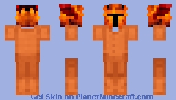 Infernal Crimson Armor - Hypixel Skyblock Minecraft Skin