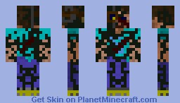 infected person lv.2 Minecraft Skin