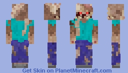 Infected Human Minecraft Skin
