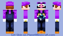 Infected Mario Minecraft Skin