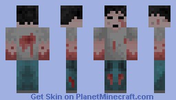 Infected Zombie Minecraft Skin