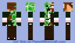 infected person Minecraft Skin