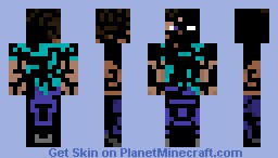 the ender infection Minecraft Skin