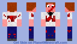 Injured Man Minecraft Skin