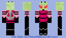 Invader Zim Minecraft Skin