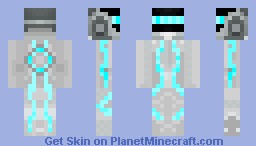Tron Legacy Minecraft Skin