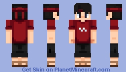 Real-life me (Red ver) Minecraft Skin