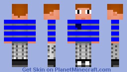 Straight Guy (Better In 3D) Minecraft Skin