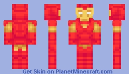 Iron Man (Extremis Armor) Minecraft Skin