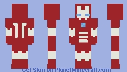 Iron Man (MK5) Minecraft Skin
