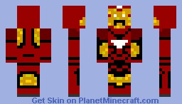 Iron man Minecraft Skin