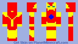 iron man Minecraft Skin