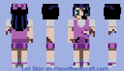 Isabella (Phineas and Ferb / FNF corrosion) Minecraft Skin