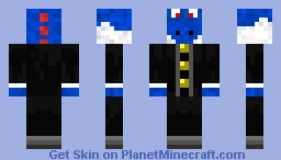 Blue Yoshi Israphel Minecraft Skin