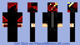 Red mask Minecraft Skin