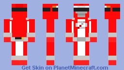 Blue ranger power rangers operation overdrive Minecraft Skin