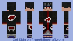 Itachi Uchiha Minecraft Skin