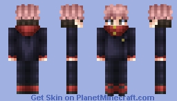 Yuji Itadori | Jujutsu Kaisen Minecraft Skin