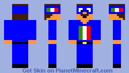 Italian superhero Minecraft Skin