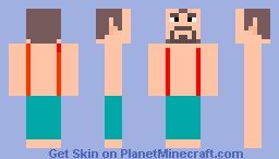 beach guy Minecraft Skin
