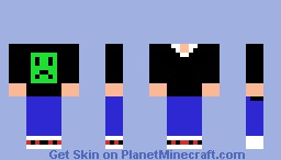 The invisible head man Minecraft Skin