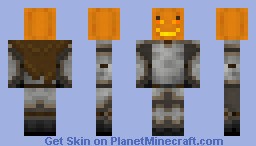 Jack O' Warrior (3D parts) Minecraft Skin