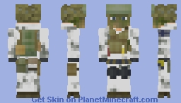 Finnish Coastal Jaeger (Snow Pattern) | Finland 🇫🇮 [REMAKE] Minecraft Skin