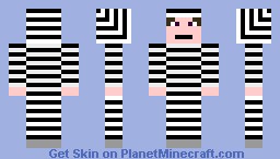 man in Jail Minecraft Skin
