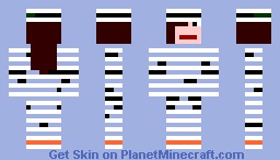 see through girl Minecraft Skin