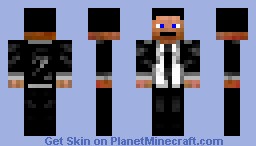 James Bond Minecraft Skin
