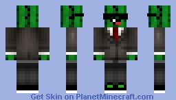 Cactus Man Minecraft Skin