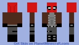 Red Hood - Jason Todd Minecraft Skin