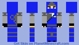 jay the blue ninja Minecraft Skin