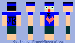 Justin Bieber fan Minecraft Skin