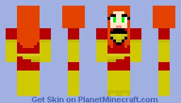 Jean Grey- Dark Phoenix Minecraft Skin