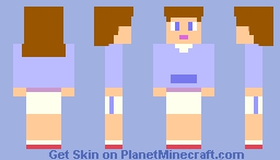 Jen from 6teen Minecraft Skin