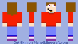 garry from ib Minecraft Skin